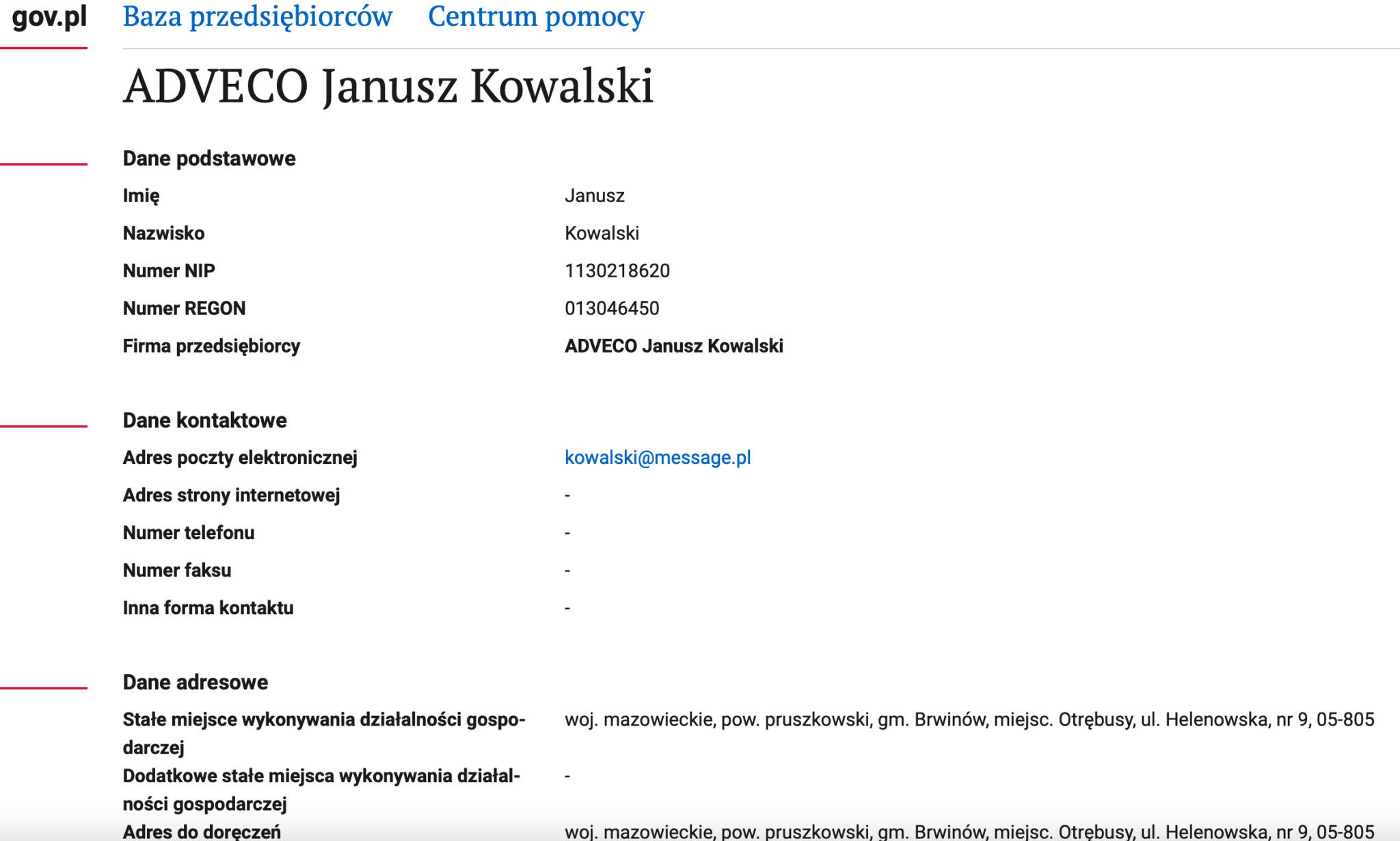 Jak sprawdzić firmę w CEIDG? - inBillo - zarządzanie bezpiecznymi ...